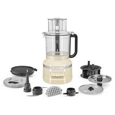 KitchenAid 3.1L Almond Cream Food Processor | DIY at B&Q