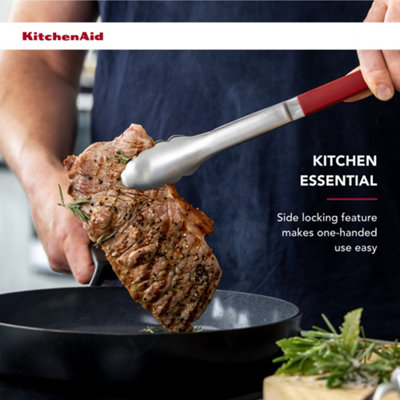 KitchenAid 3 Piece Indoor Grilling Set Empire Red