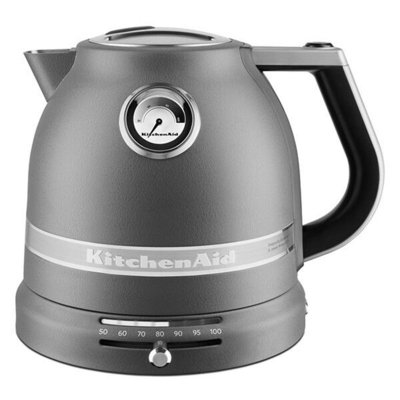 KitchenAid 5KEK1522BGR Artisan 1.5L Kettle, Imperial Grey