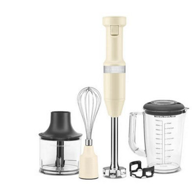Buy KitchenAid Almond Cream Corded Hand Blender at B&Q