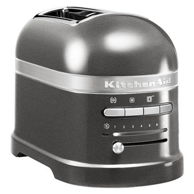 Buy KitchenAid Artisan Medallion Silver 2 Slot Toaster at B&Q