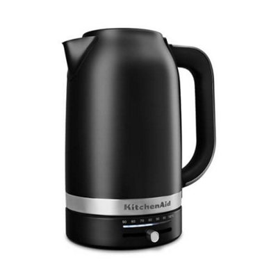 KitchenAid Breakfast Suite Matte Black 1.7L Kettle and 2 Slice Toaster Set
