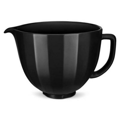 KITCHENAID CERAMIC 4.8L MIXER BOWL CERAMIC BOWL BLACK SHELL