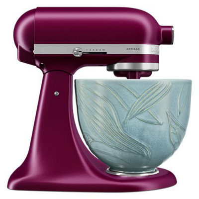 KitchenAid Ceramic 4.8L Mixer Bowl Spring Leaves
