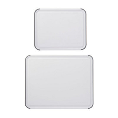 KitchenAid Classic 2pc Polypropylene Chopping Board Set, 20 x 25cm, 35 ...