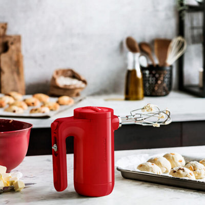 KitchenAid Empire Red Cordless Hand Mixer