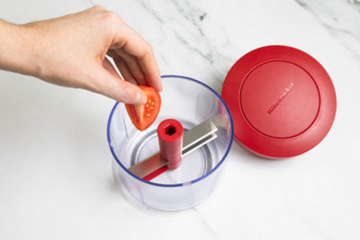 KitchenAid Manual Food Chopper, Empire Red
