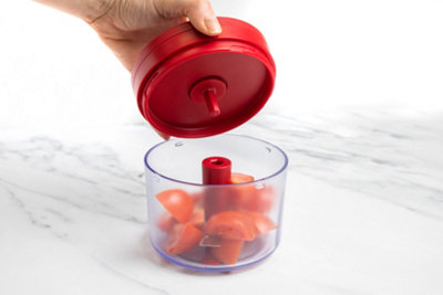 KitchenAid Manual Food Chopper, Empire Red