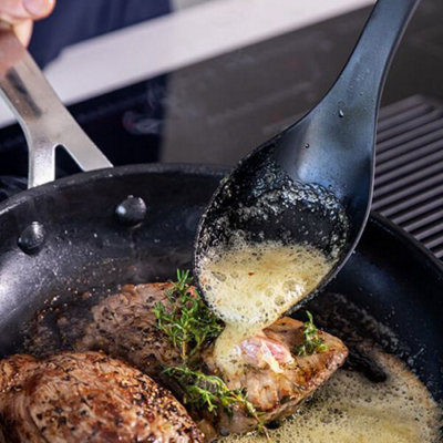 KitchenAid Soft Grip Basting Spoon Charcoal Grey