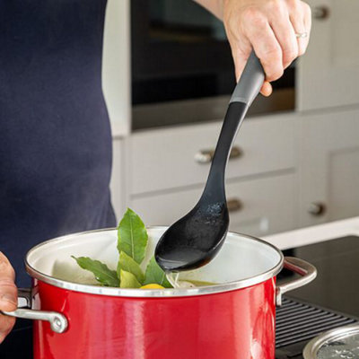 KitchenAid Soft Grip Basting Spoon Charcoal Grey