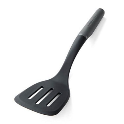 Shop KitchenAid Soft Grip Slotted Turner Charcoal Grey