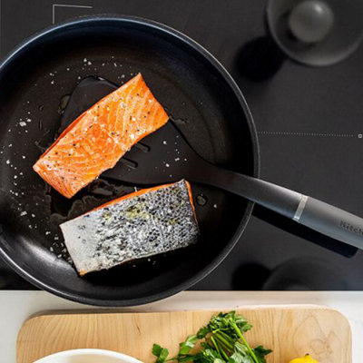 Shop KitchenAid Soft Grip Slotted Turner Charcoal Grey