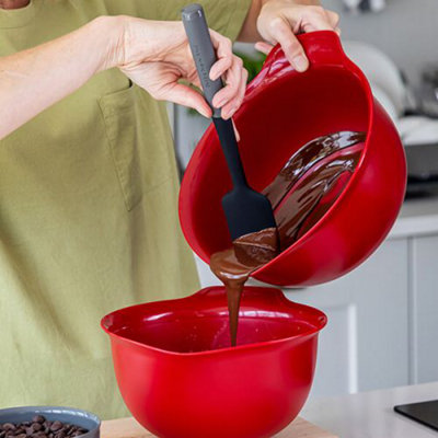 KitchenAid Soft Grip Spoon Spatula Charcoal Grey