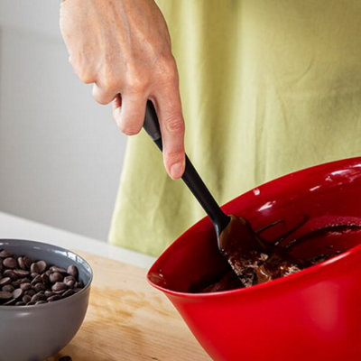 KitchenAid Soft Grip Spoon Spatula Charcoal Grey