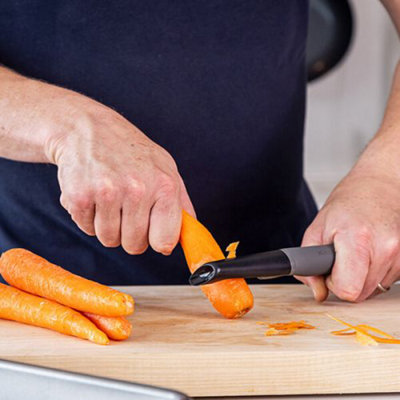 KitchenAid Soft Grip Swivel Peeler Charcoal Grey