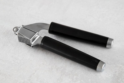 KitchenAid Stainless Steel Garlic Press - Black
