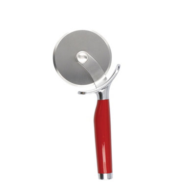 KitchenAid Stainless Steel Pizza Cutter Empire Red | DIY at B&Q
