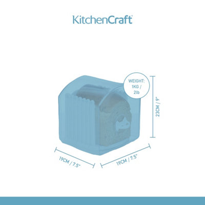 KitchenCraft Clear Acrylic Expandable Breadkeeper