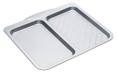 KitchenCraft Heavy Duty Non-Stick Two Part Oven Tray | DIY at B&Q