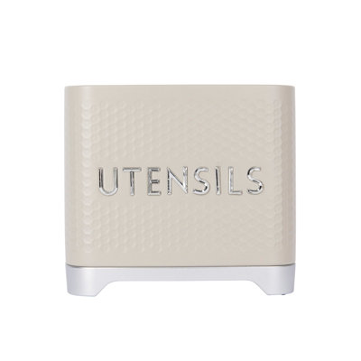 KitchenCraft Lovello Textured Geometric Utensil Holder