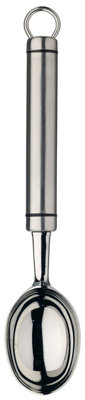 KitchenCraft Oval Handled Stainless Steel Ice Cream Scoop | DIY at B&Q