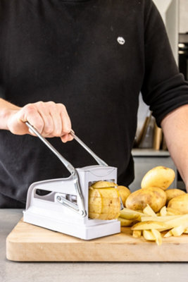 KitchenCraft Potato Chipper with Interchangeable Blades
