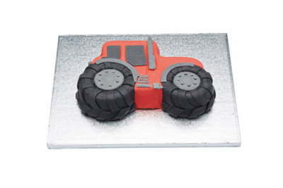 KitchenCraft Silver Anodised Tractor Shaped Cake Pan