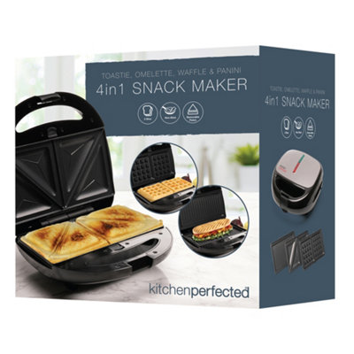KitchenPerfected 4 in 1 Snack Maker | DIY at B&Q