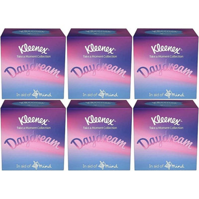 Kleenex Collection Cube Tissue Take A Moment Pack of 6 | DIY at B&Q