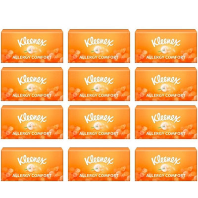 Kleenex Tissue Allergy Comfort Tissue Pack of 12