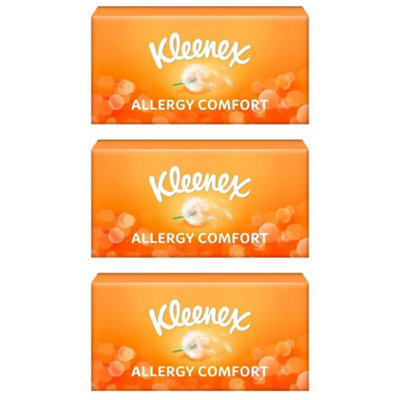 Kleenex Tissue Allergy Comfort Tissue Pack of 3