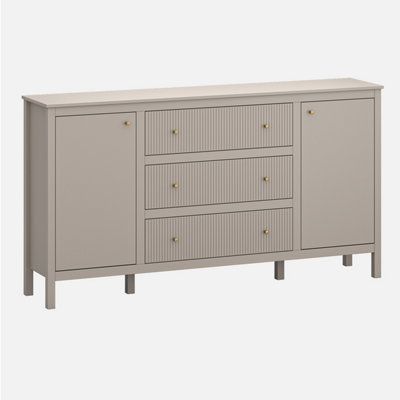 Kleo 2 Door 3 Drawers SIdeboard - Taupe