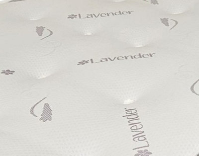 Knight Sleep Lavender Hybrid Cool Gel King Size Mattress - 5FT