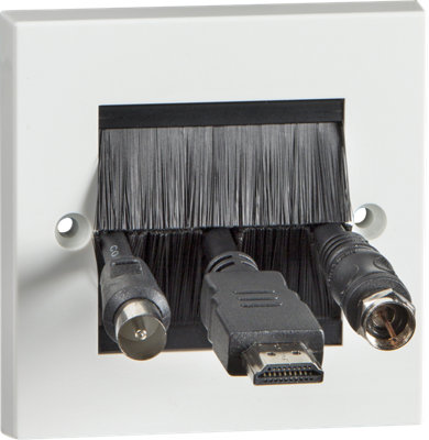 Knightsbridge NETBRUSH2G Single Size Brush Module Faceplate (complete)