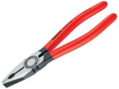 Knipex 03 01 200 SB Combination Pliers PVC Grip 200mm (8in) KPX0301200