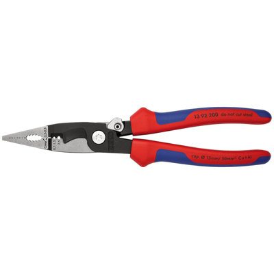 KNIPEX 13 92 200 Pliers for Electrical Installation with multi ...