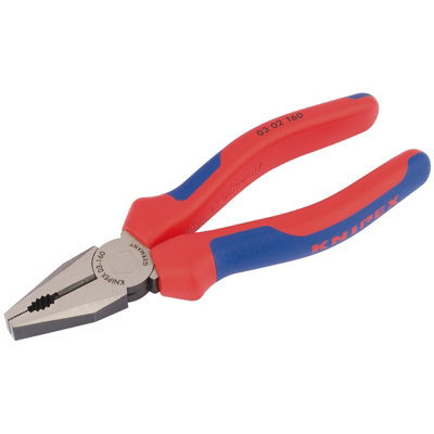 Knipex 160mm Combination Plier - Heavy Duty Handle 49170 | DIY at B&Q