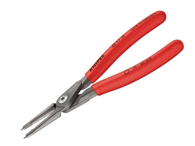 Knipex 48 11 J1 SB Precision Circlip Pliers Internal Straight 12-25mm J1 KPX4811J1 | DIY at B&Q