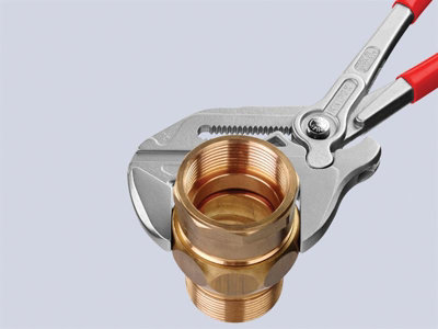 Knipex 86 03 300 SB Pliers Wrench PVC Grip 300mm - 60mm Capacity KPX8603300