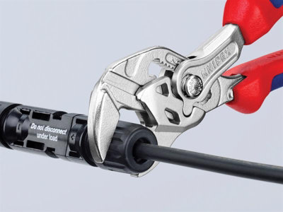 Knipex 86 05 150 SB Pliers Wrench Multi-Component Grip 150mm - 27mm ...