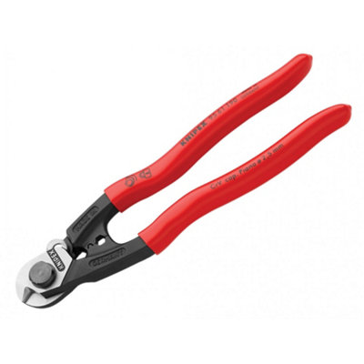 Knipex 95 Series Wire Rope Cutters Multi Colour (PVC Grips, 190mm)