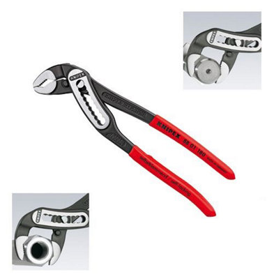 Knipex Alligator WaterPump Pliers 250mm Self Locking Non Slip PVC Grip ...