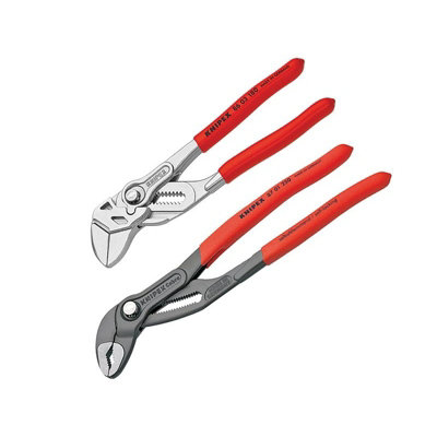 Knipex Cobra Pliers & Plier Wrench Set Multi Colour (One Size)