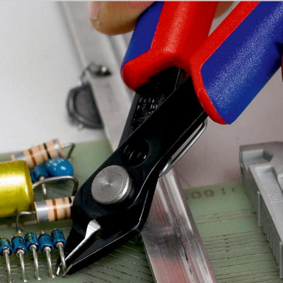 Knipex Electronic Super Knips Pliers Ultra Fine Cutting Work - 7861125