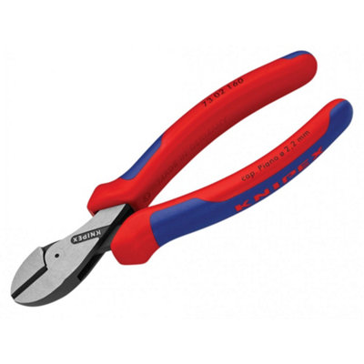Knipex X-cut Compact Diagonal Cutter Multi-component Grip 160mm Multi ...