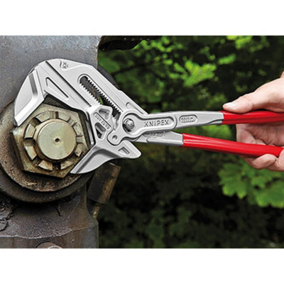 Knipex Xl Pliers Wrench Pvc Grip 400mm Multi Colour (One Size)