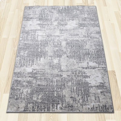 Koa Abstract Grey Rug 120cm x 170cm