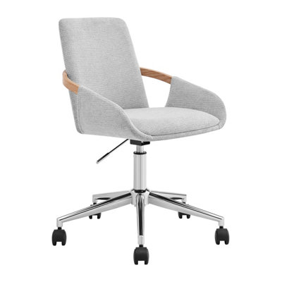 Koble Thea Office Chair Upholstered with Curved Arm rests