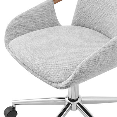 Koble Thea Office Chair Upholstered with Curved Arm rests