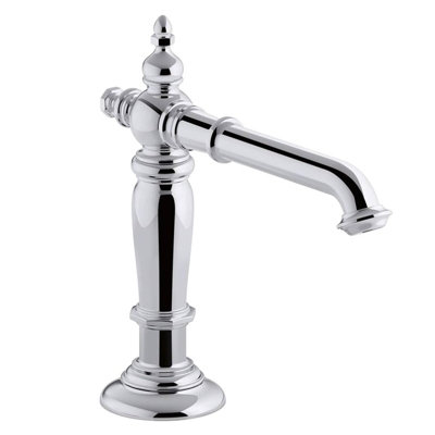Kohler Artifacts Column Spout Widespread Bathroom Basin Tap Chrome